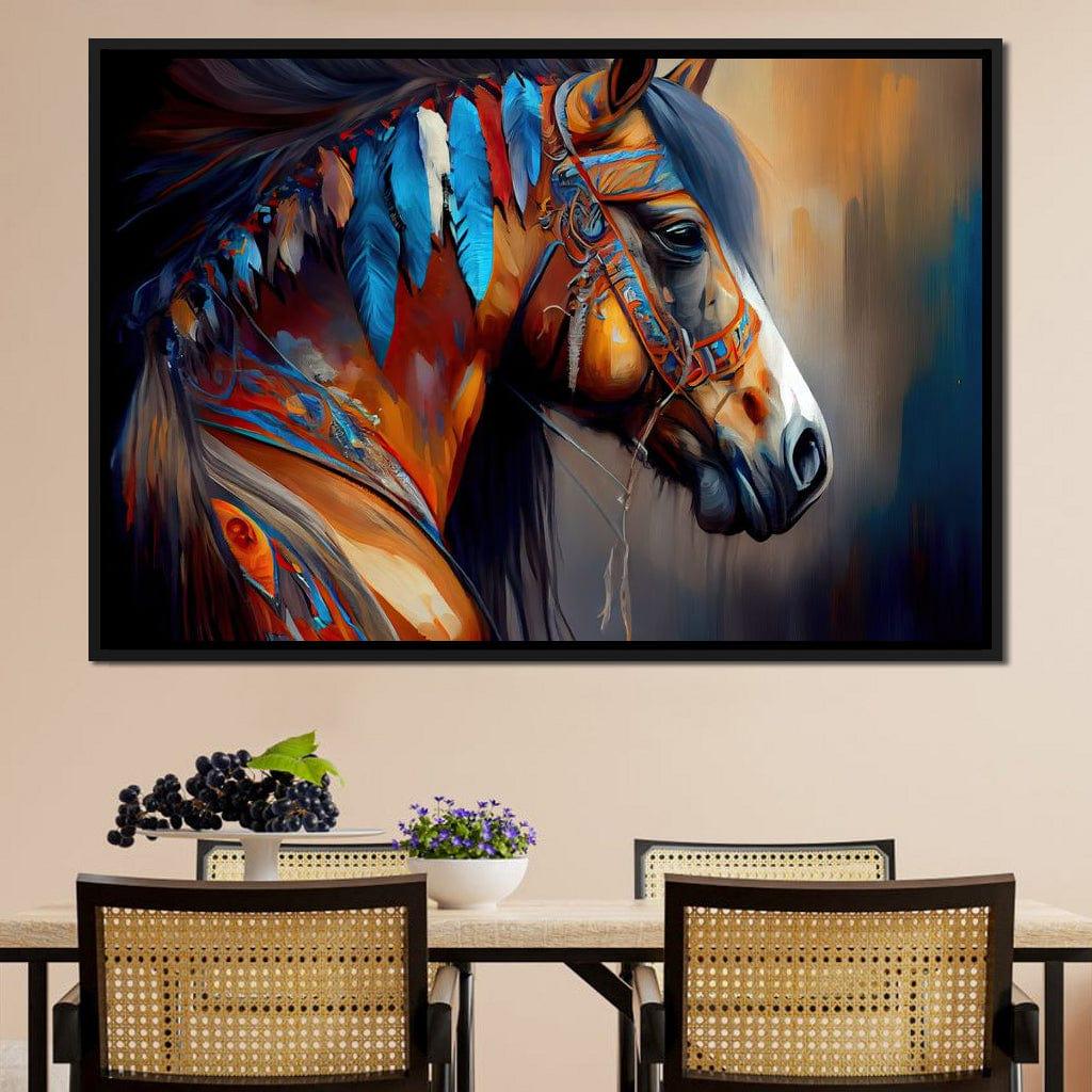 Cherokee Horse 5 Alicia Smith Native American Art Horse Wall Art Equine ...