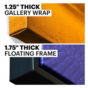 Abyssal Echoes in Gold - Tanni Cylon Canvas Art | Modern Wall Decor ...