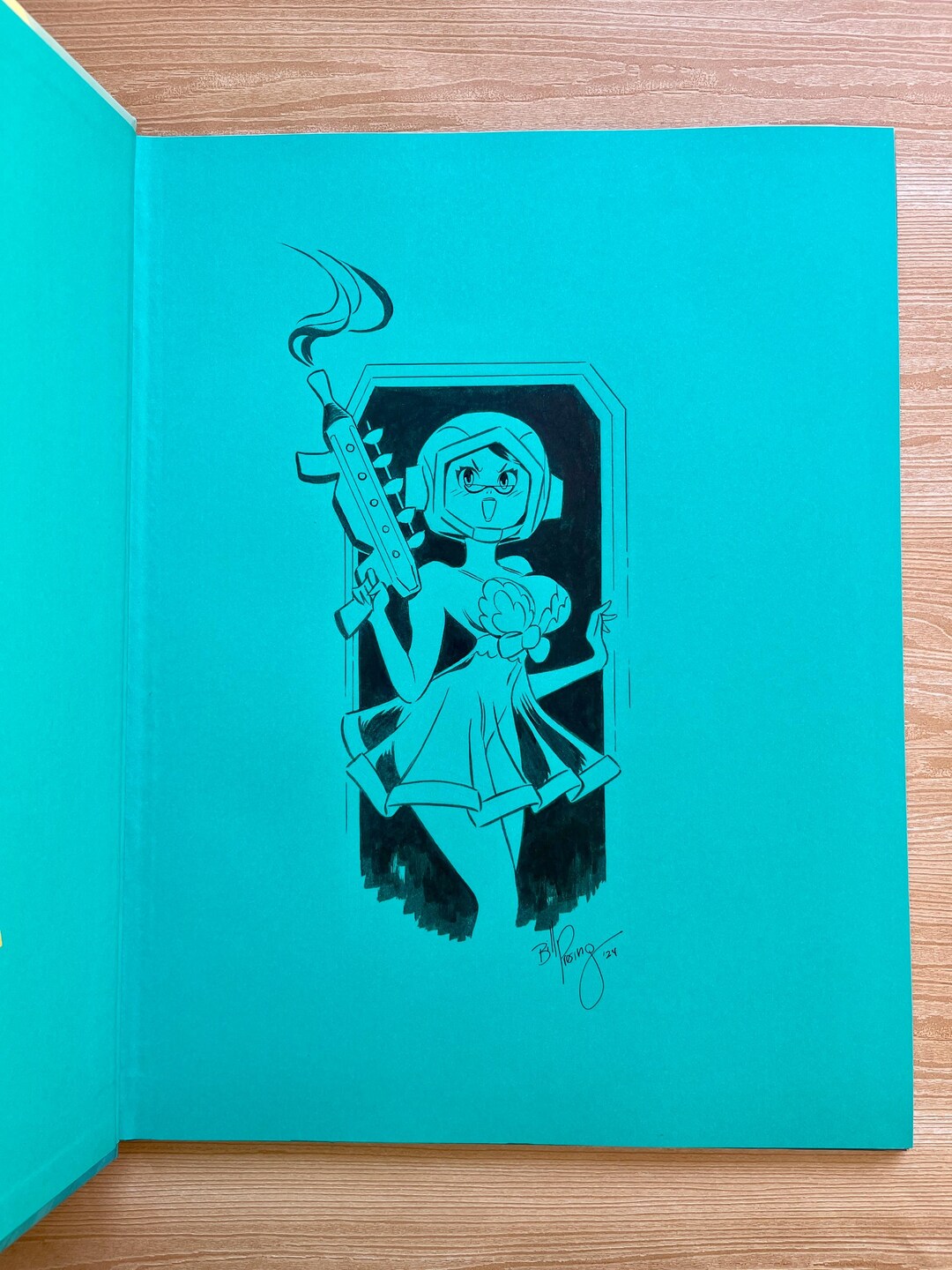 SPECIAL EDITION W/ Original Sketch! Lucky Boy: Tempting Fate- an 80 ...