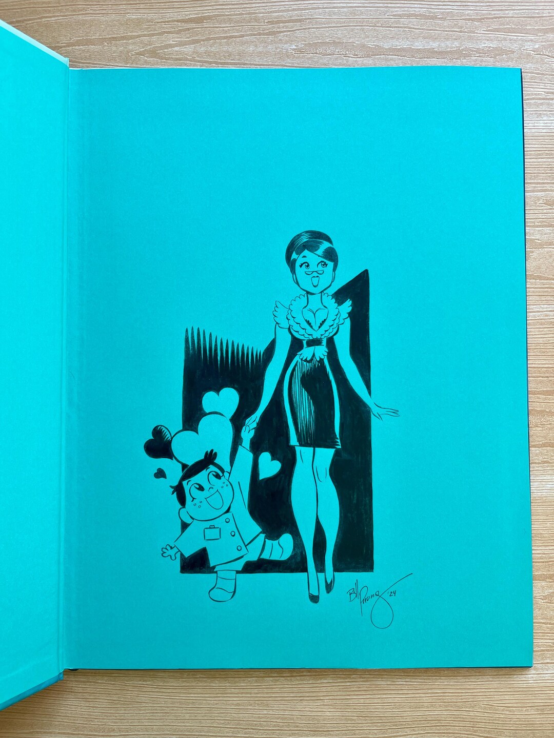 SPECIAL EDITION W/ Original Sketch! Lucky Boy: Tempting Fate- an 80 ...