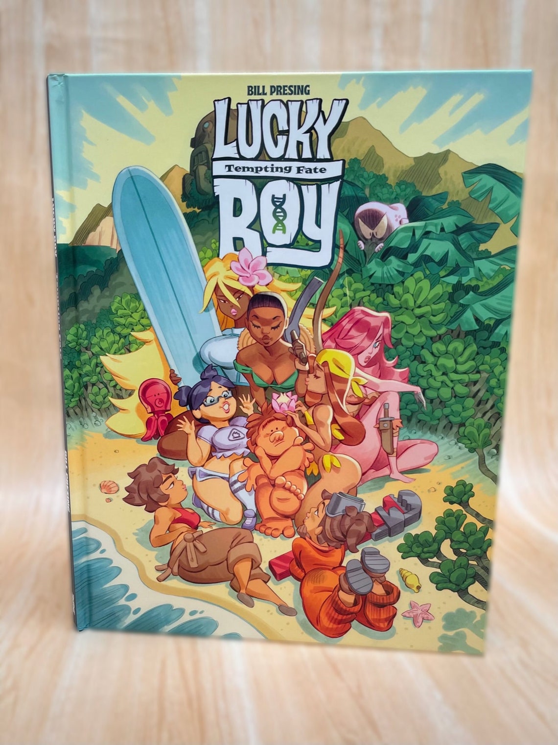 Lucky Boy: Tempting Fate- an 80 Page Full Color Graphic Novel by Bill ...