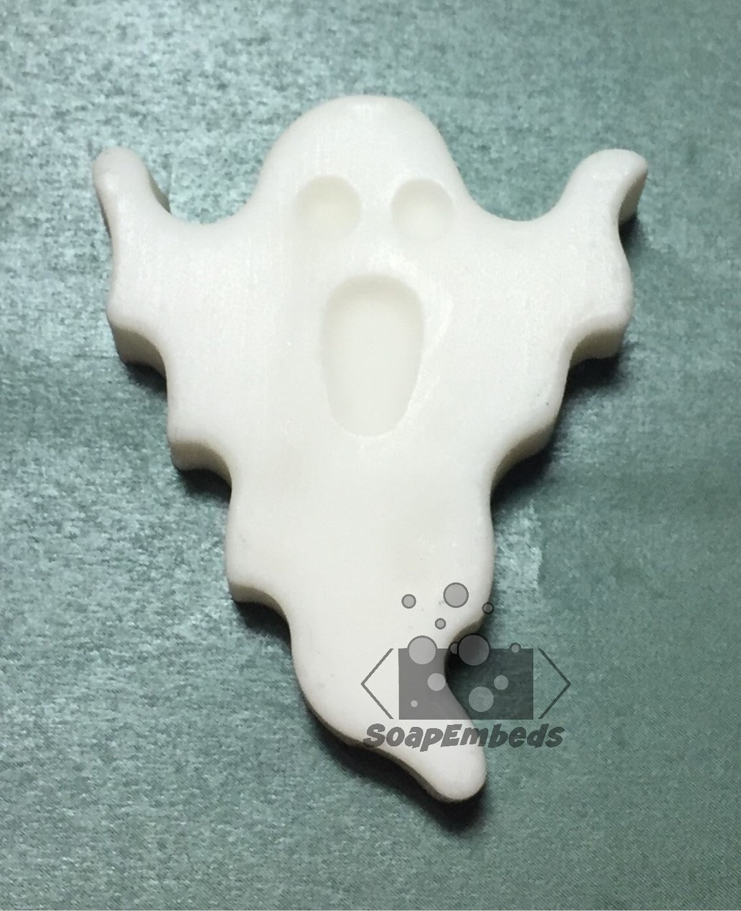Boo the Scary Ghost Soap Embeds - Unscented Soap Favor - Etsy