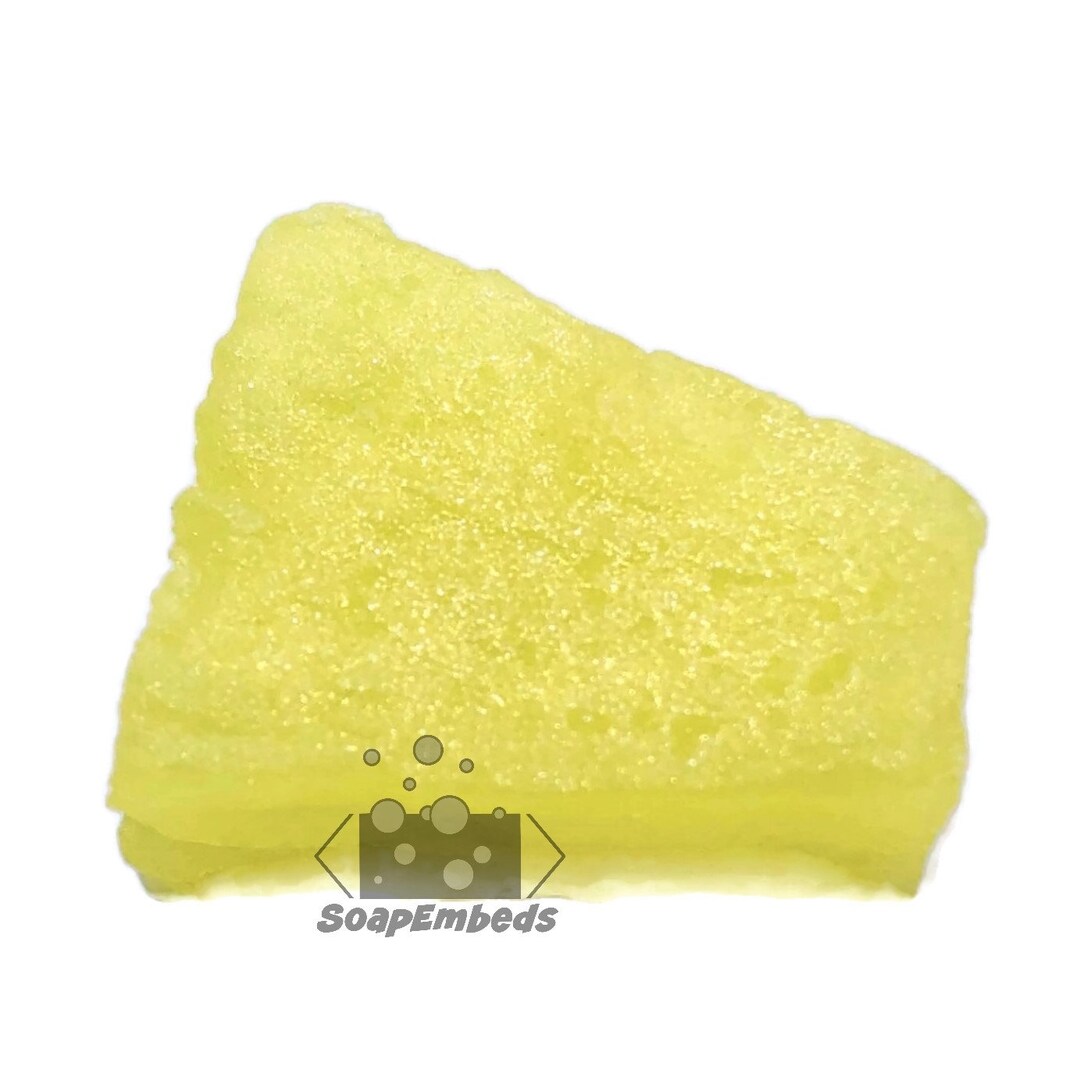 Pineapple Chunks Soap Embed - Unscented Soap Favor - Etsy