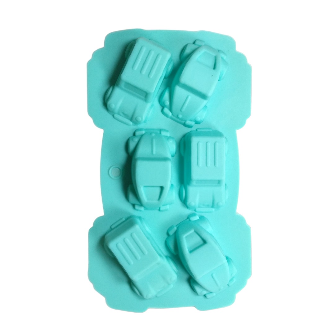 Cars Small Silicone Mold 6 Cavity - Etsy
