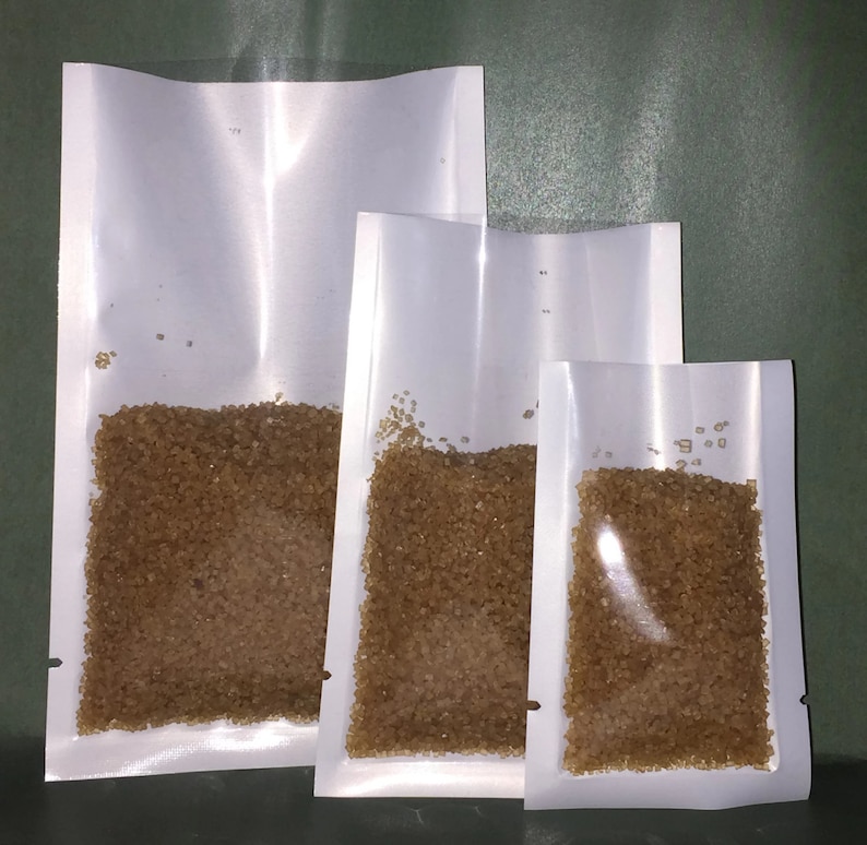 Small White/clear Heat Seal Sample Packets 50 Pack - Etsy