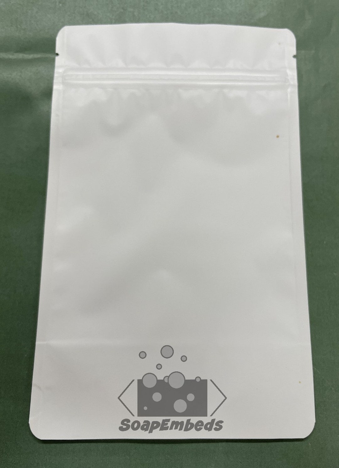 Large White Stand up Zip Pouch Bag, 50 Pack - Etsy