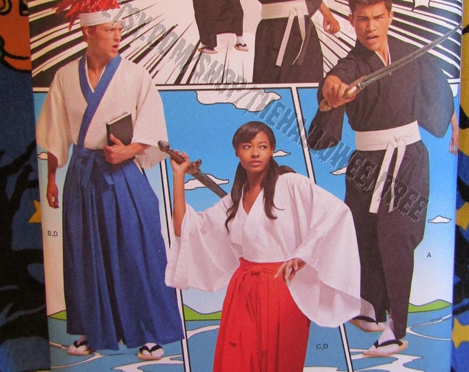 Simplicity 8318 Hakama Pants Sewing Pattern Misses', Men's and Teen's ...