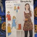Simplicity 8152 Vintage Style Apron Sewing Pattern Adult Sizes Extra ...