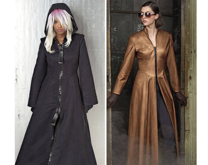 Simplicity 8482 Post Apocalyptic Gothic Hoodie Robe Sewing Pattern ...