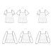 Simplicity 9452 R11262 Peasant Blouse Top Tunic Sewing Pattern Sizes 16 ...