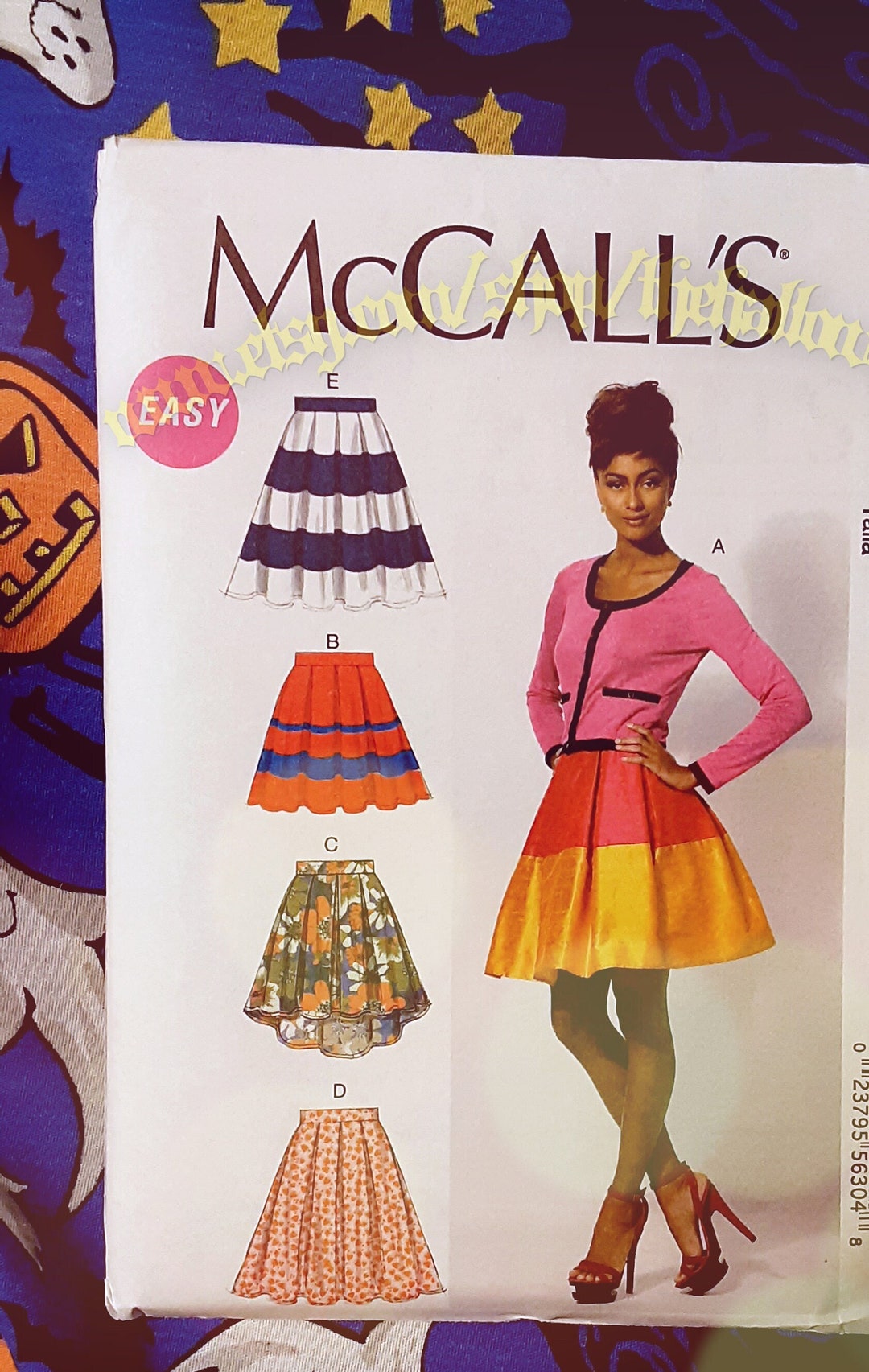 Mccalls M6706 Skirt Sewing Pattern Sizes 6-14 6706 - Etsy