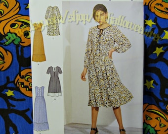 Simplicity Sewing Pattern S8872 Misses' Pullover Dress - Etsy