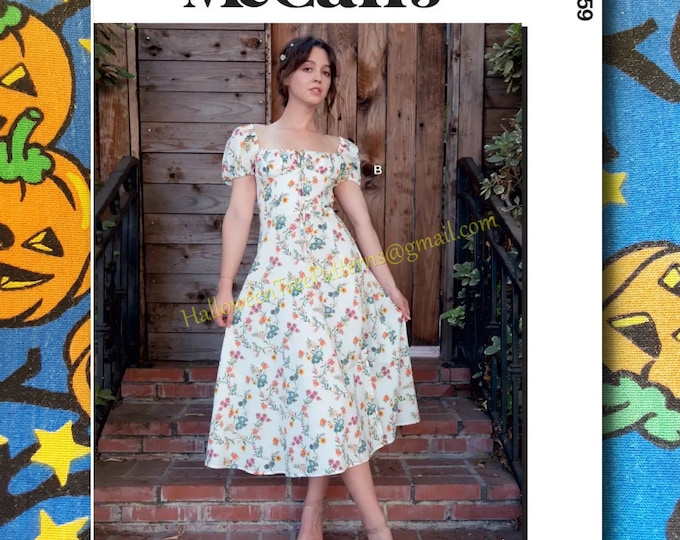 Mccalls 8359 Farmhouse Dress Sewing Pattern Sizes 6-14 A5 - Etsy