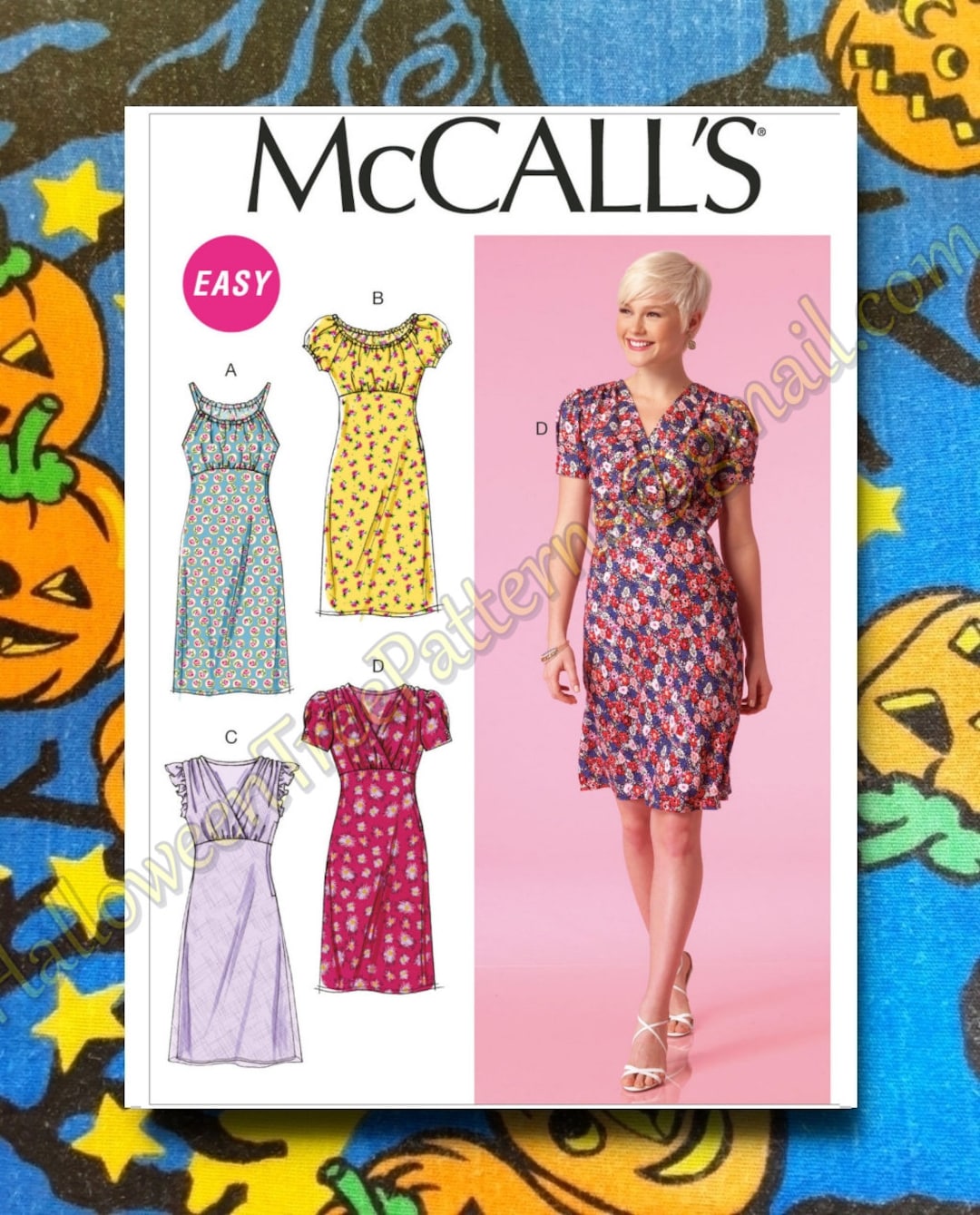 Mccalls 7116 Dress Sewing Pattern New UNCUT Sizes 8-16 M7116 B5 - Etsy