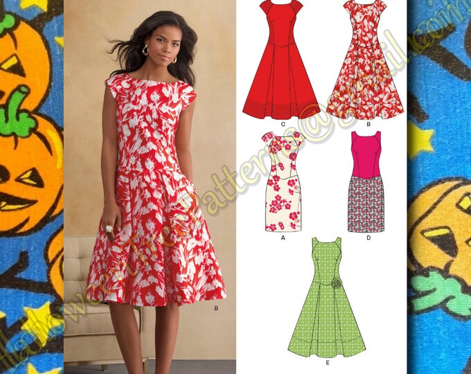 New Look 6778 Dress Sewing Pattern Sizes 10-22 N6778 - Etsy Canada