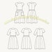 Simplicity 9136 Simple to Make Easy Raglan Dress Sewing Pattern Sizes 6 ...