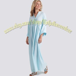 Simplicity 9102 Caftan Summer House Dress Sewing Pattern Sizes 16-24 ...
