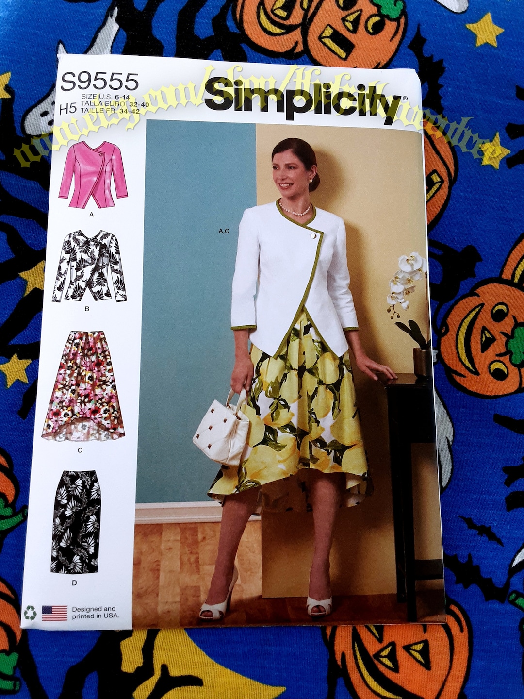 Simplicity 9555 R11446 Jacket and Skirt Separates Sewing Pattern Sizes ...