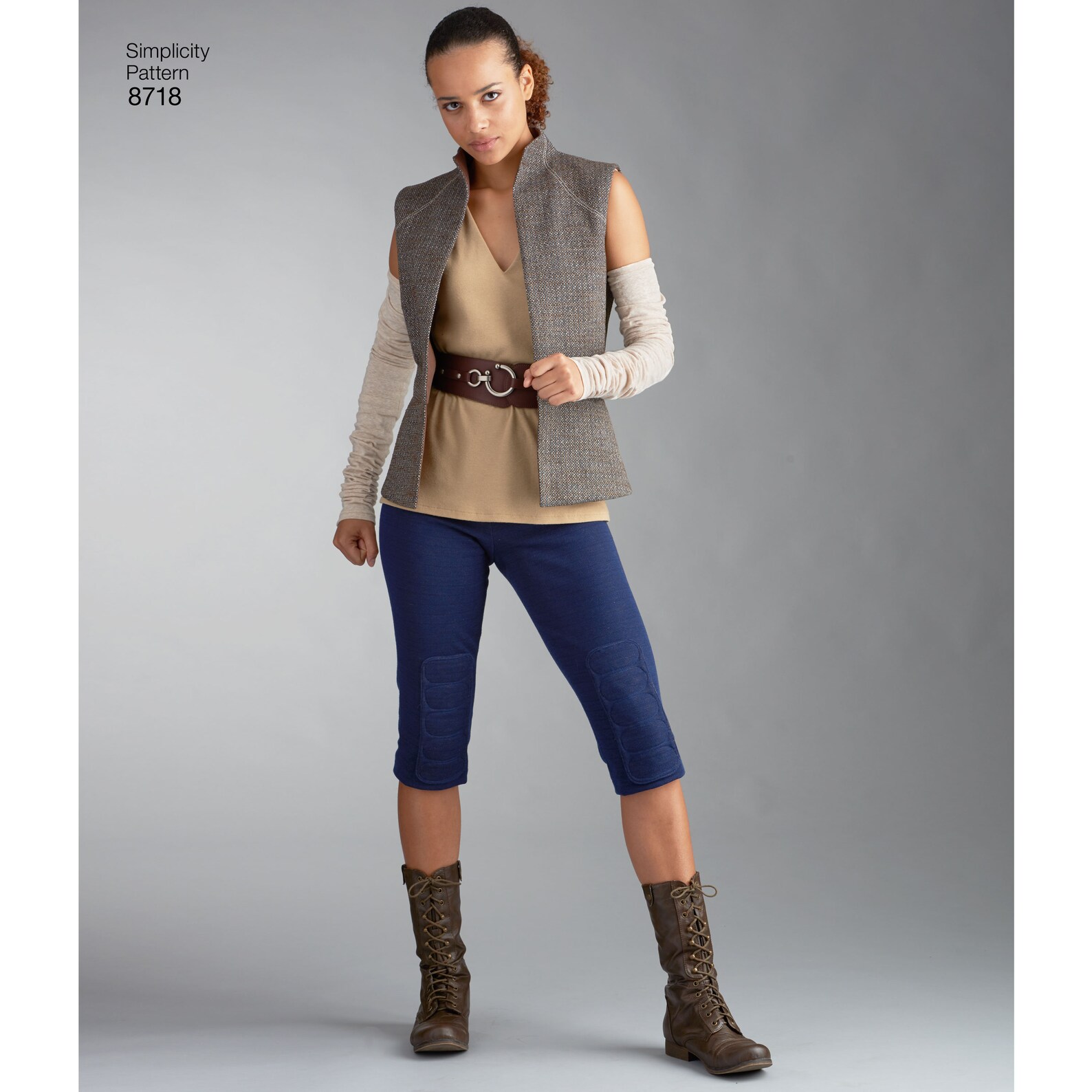 Simplicity 8718 Viking Shield Maiden Warrior Medieval | Etsy