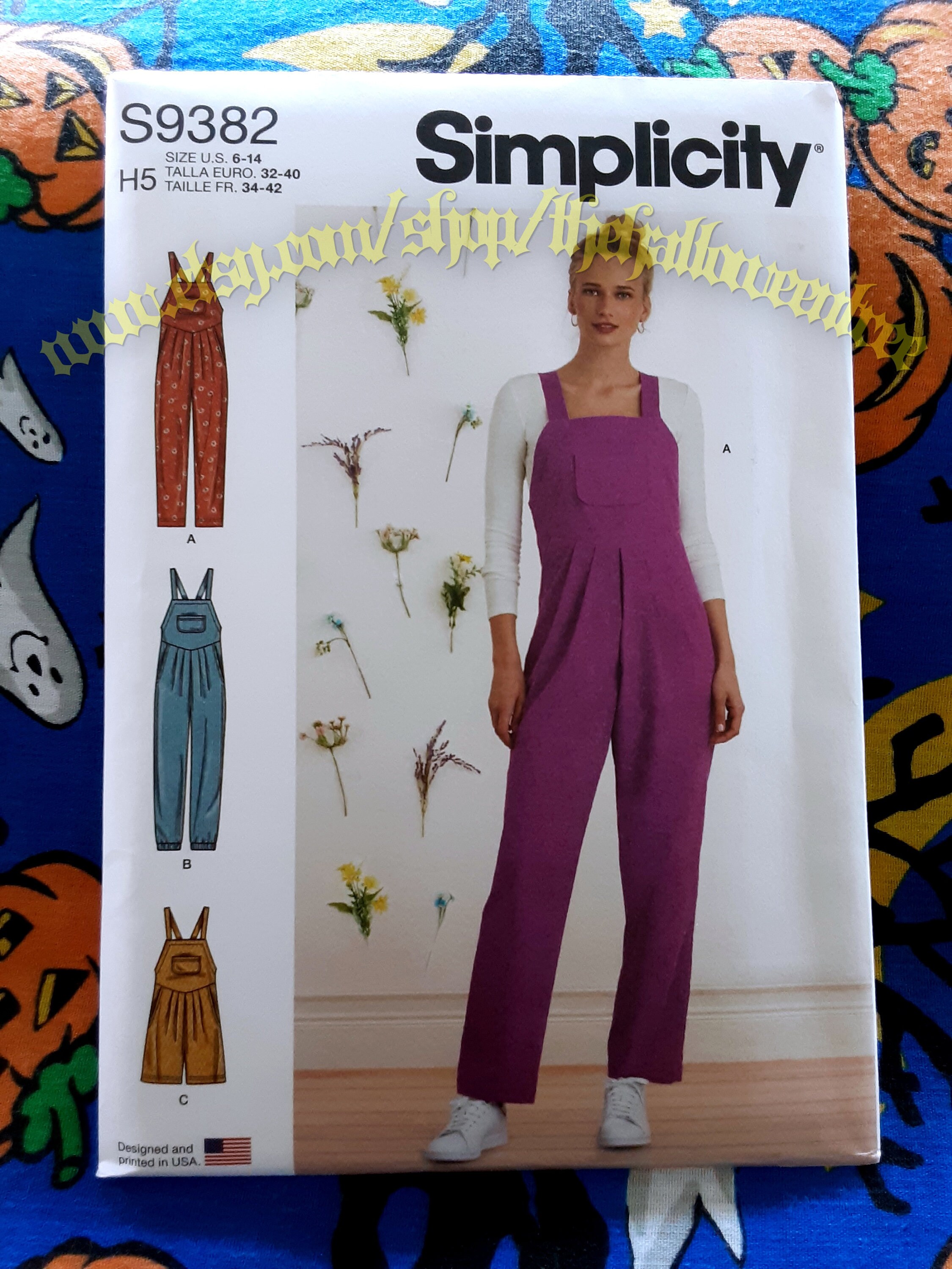 Jumpsuit Pattern Simplicity