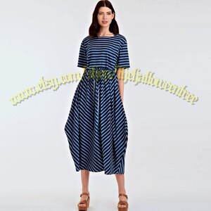 Simplicity 9140 Simple Lagenlook Tunic Dress Handkerchief Sewing ...