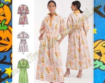 Simplicity 9102 Caftan Summer House Dress Sewing Pattern Sizes 6-14 ...