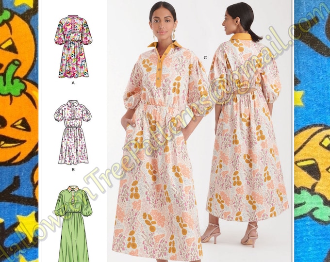 Simplicity 9102 Caftan Summer House Dress Sewing Pattern Sizes 6-14 ...