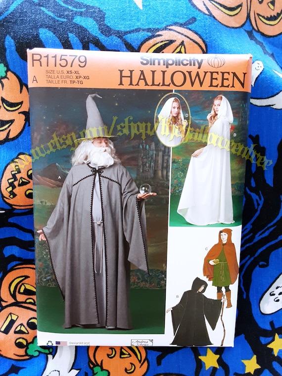 Simplicity 1582 Aka R11579 Cape Cloak and Tunic Costume Sewing - Etsy