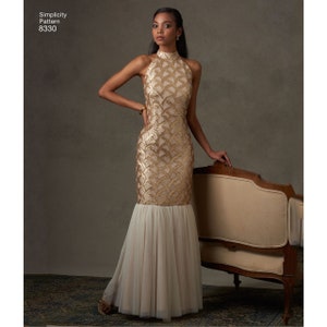 Simplicity 8330 Special Occasion Dress Sewing Pattern Sizes 4-12 S8330 ...