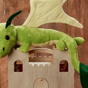Simplicity S9363 Plushies Stuffed Animal Sewing Pattern Dragon Nessie ...