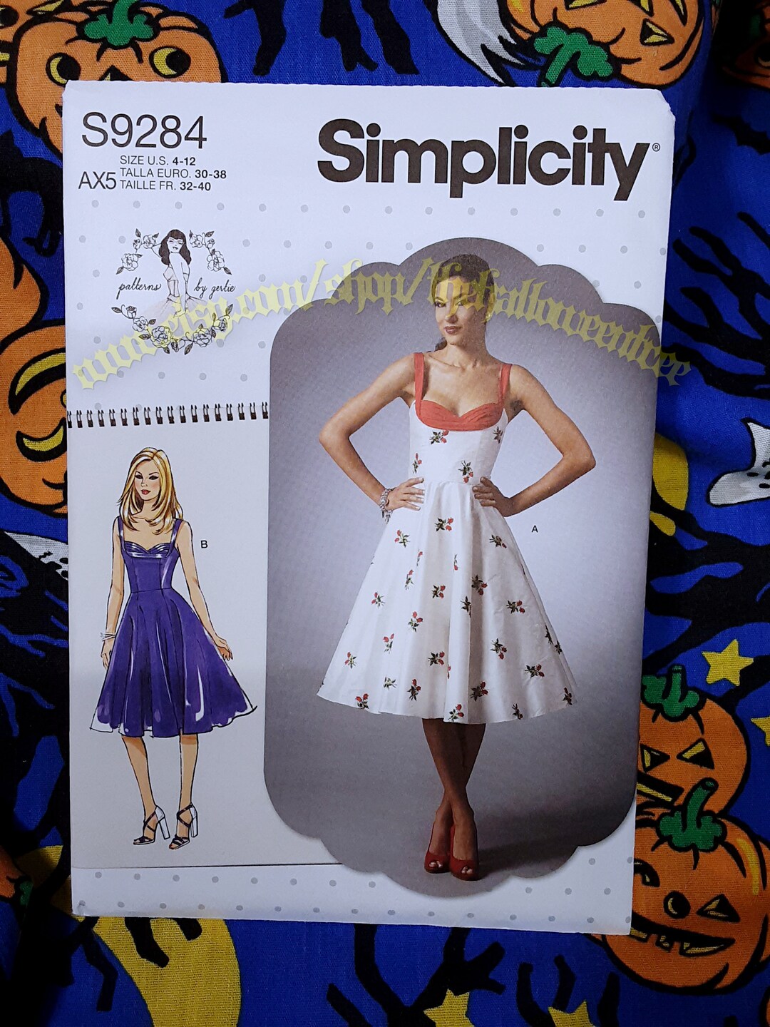 Simplicity S9284 4-12 Vintage Style Dress Sewing Pattern by Gertie 4-12 ...