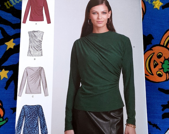 Simplicity 9451 Knit Blouse Top Sizes Sewing Pattern 14-22 S9451 R11266 ...