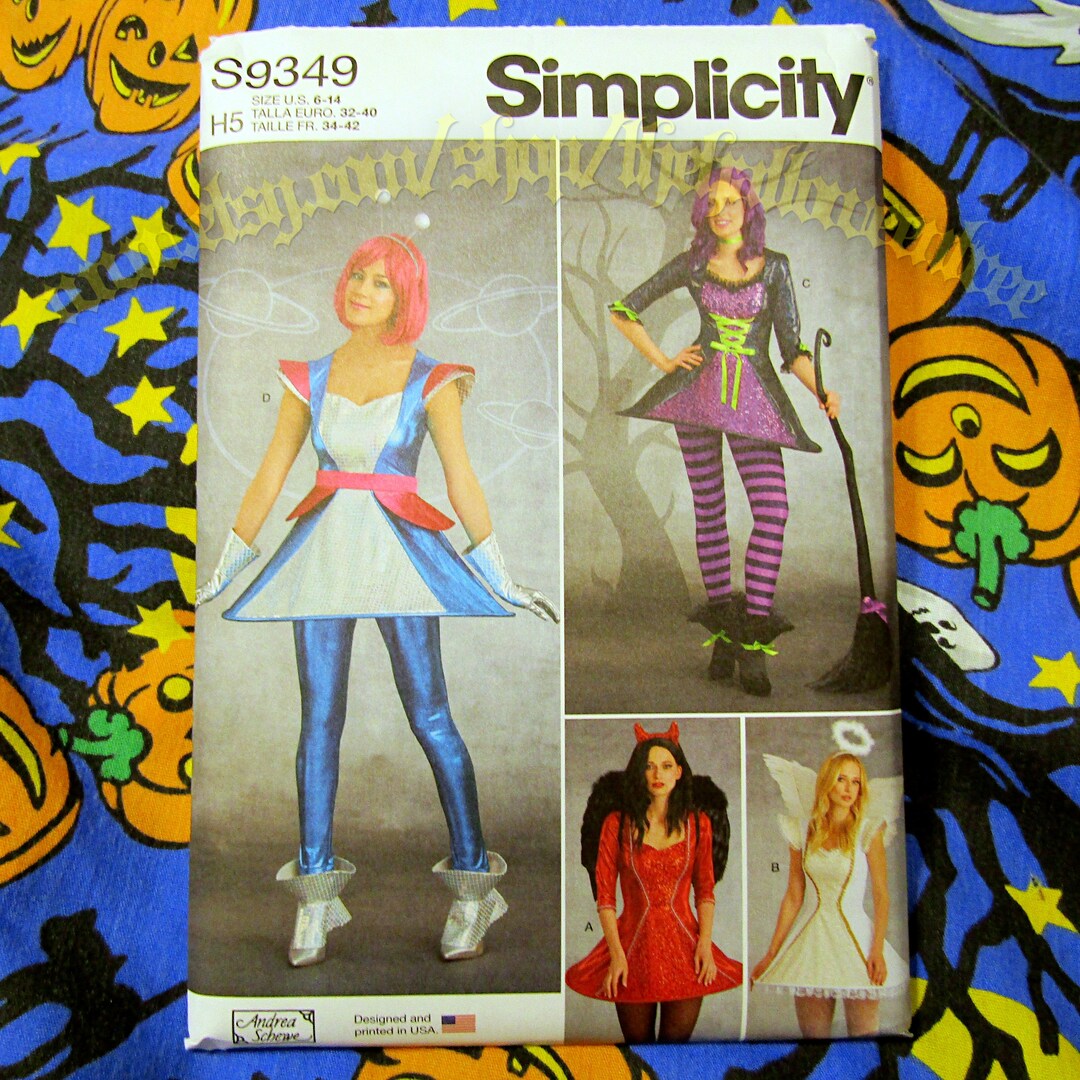 Simplicity 9349 6-14 Versatile Costume Dress Sewing Pattern S9349 Aka ...
