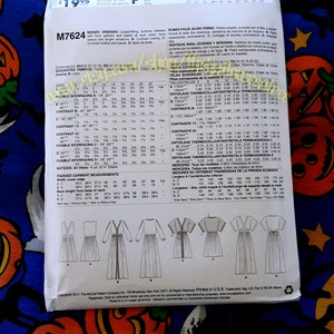 Mccalls 7624 Dress Sewing Pattern Sizes 14-22 M7624 - Etsy