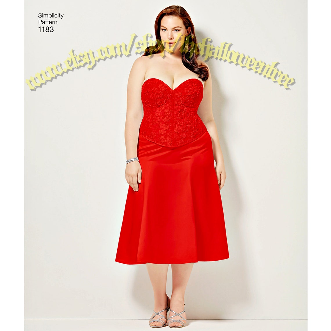 Simplicity 1183 Corset Sewing Pattern Sizes 20-28 S1183 | Etsy