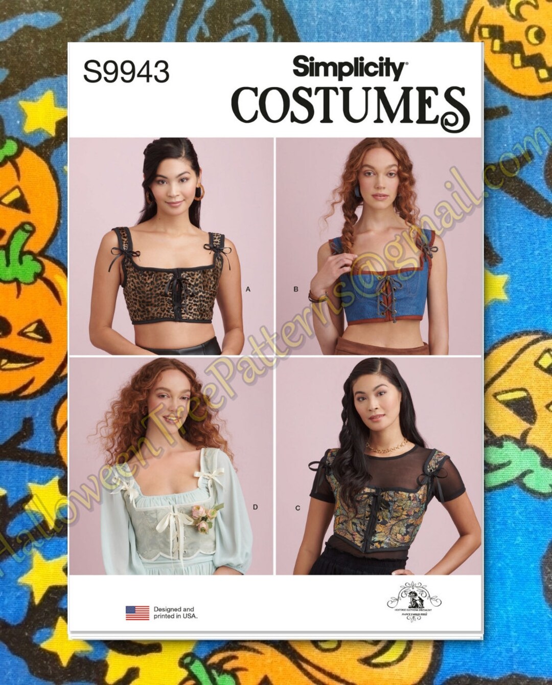 Simplicity 9943 Corset Top Sewing Pattern Sizes 18-26 S9943 - Etsy