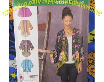 Misses' Kimono Jackets Simplicity Sewing Pattern S9124 - Etsy