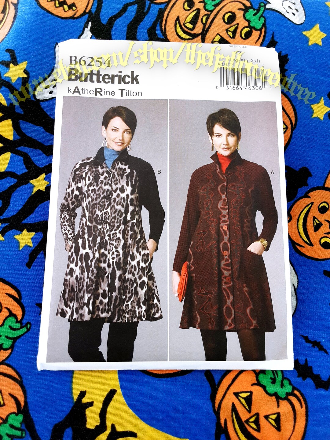 Butterick 6254 Jacket Coat Sewing Pattern Sizes L-XXL B6254 - Etsy