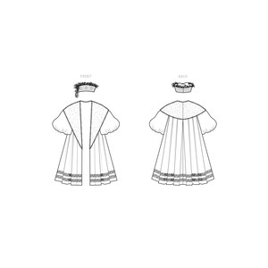 Simplicity 9096 Medieval King Lord Mantle Gowns Coat Renaissance Sewing ...