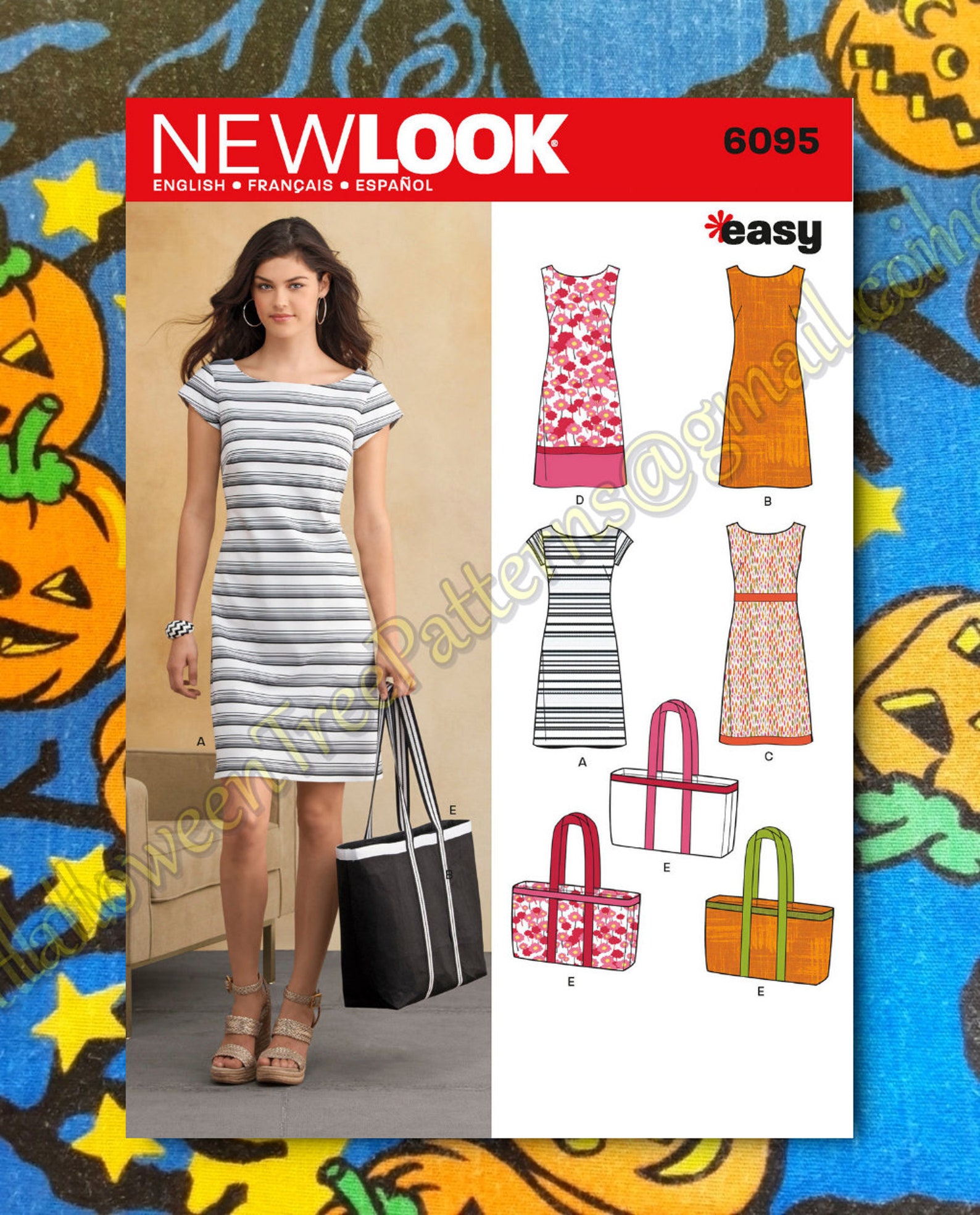 New Look 6095 Dress Sewing Pattern Sizes 10-22 N6095 - Etsy