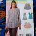 Simplicity 9133 Simple Knit Tshirt Blouse Top Sewing Pattern - Etsy