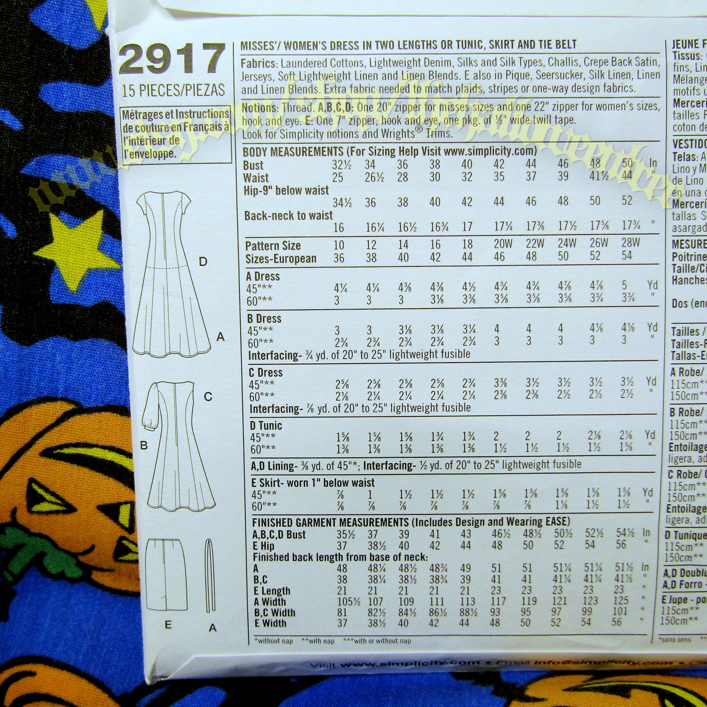 Simplicity 2917 Dress Sewing Pattern Adult and Teen Sizes | Etsy