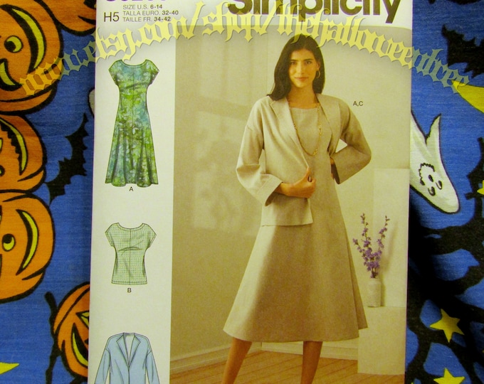 Simplicity Pattern 8177 Mimi G Style Pants, Coat or Vest, and Knit Top ...