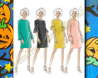 New Look 6778 Dress Sewing Pattern Sizes 10-22 N6778 - Etsy