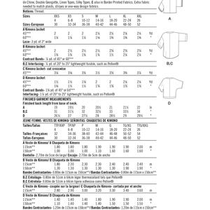 Simplicity 9124 Kimono Cardigan Sewing Pattern XXS-XXL S9124 1318 - Etsy