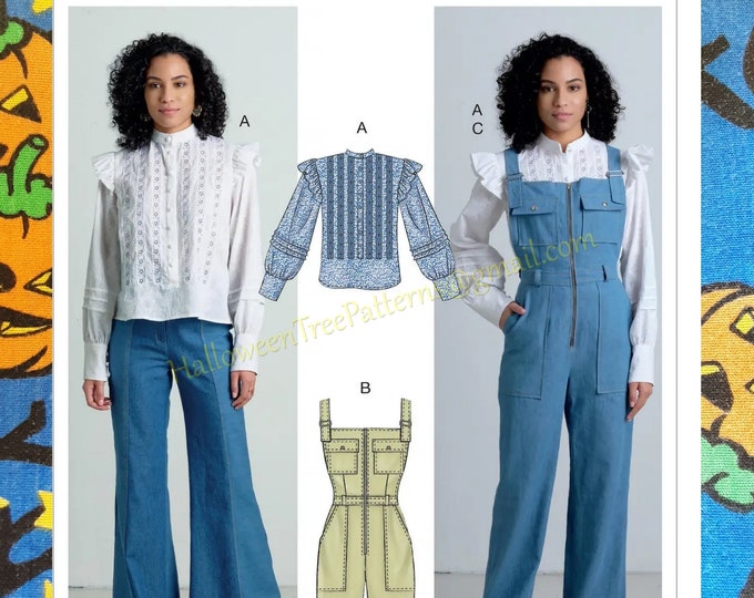 Simplicity 9125 Formerly 1355 Womens Romper and Maxi Dress Sewing ...