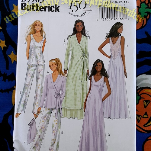 Uncut Butterick Sewing Pattern 5963 Misses' Robe Top - Etsy