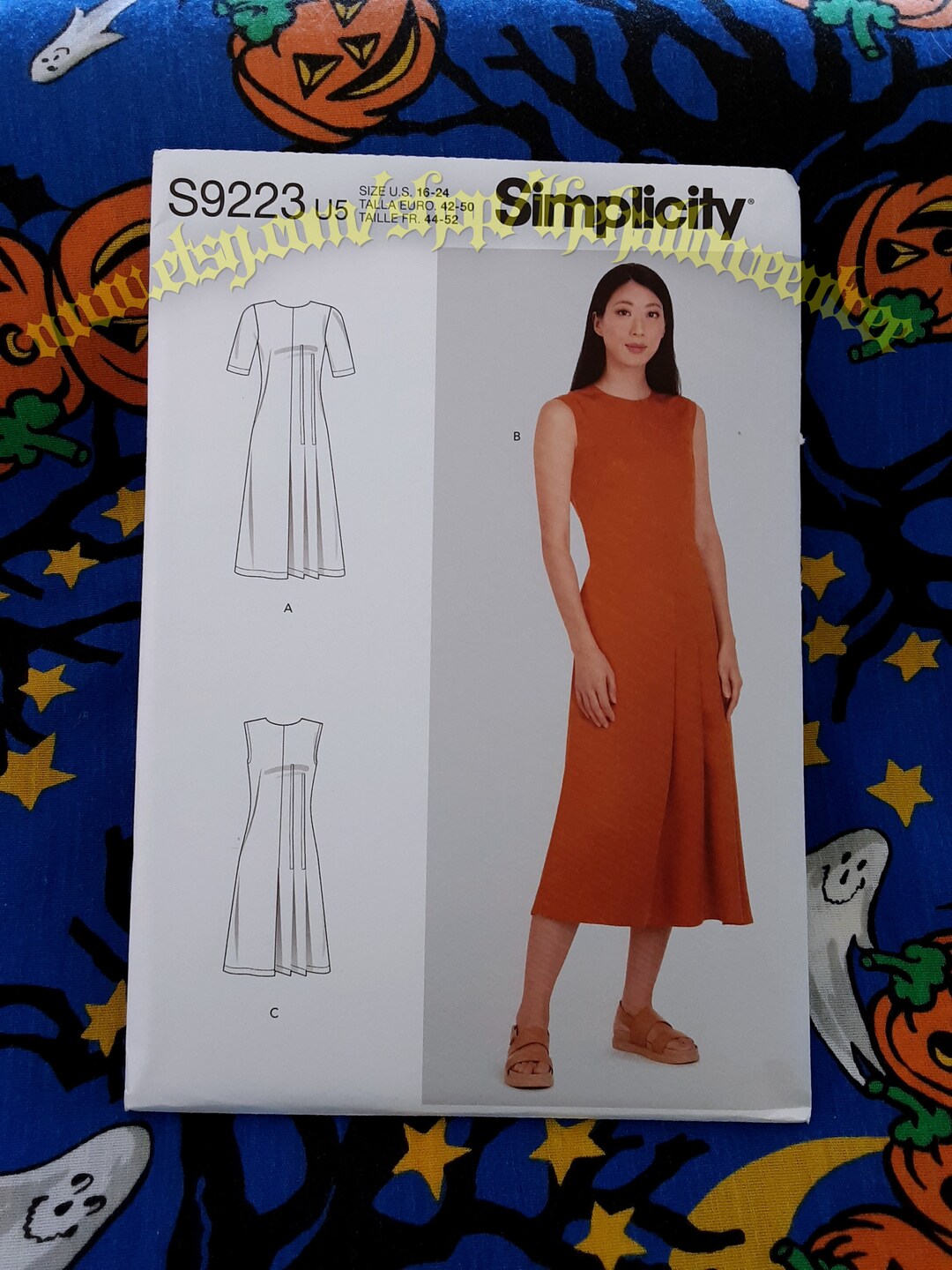 Simplicity 9223 16-24 Dress Versatile SEWING PATTERN Sizes 16-24 S9223 ...