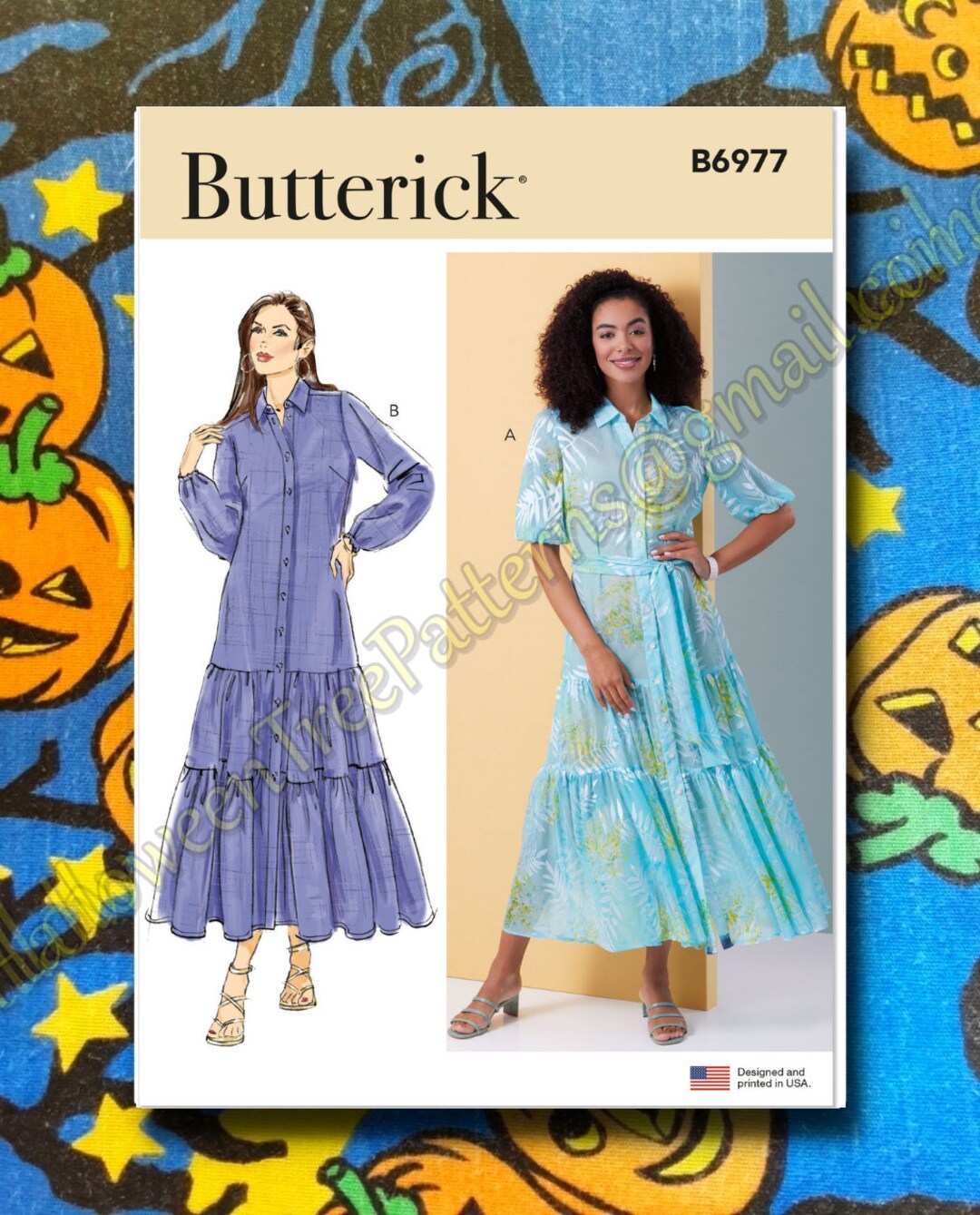 Butterick 6977 Dress Sewing Pattern Sizes 16-24 B6977 - Etsy