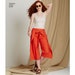 Simplicity 8134 Wrap Pants Harem Wide Leg and Shorts in Various Lengths ...
